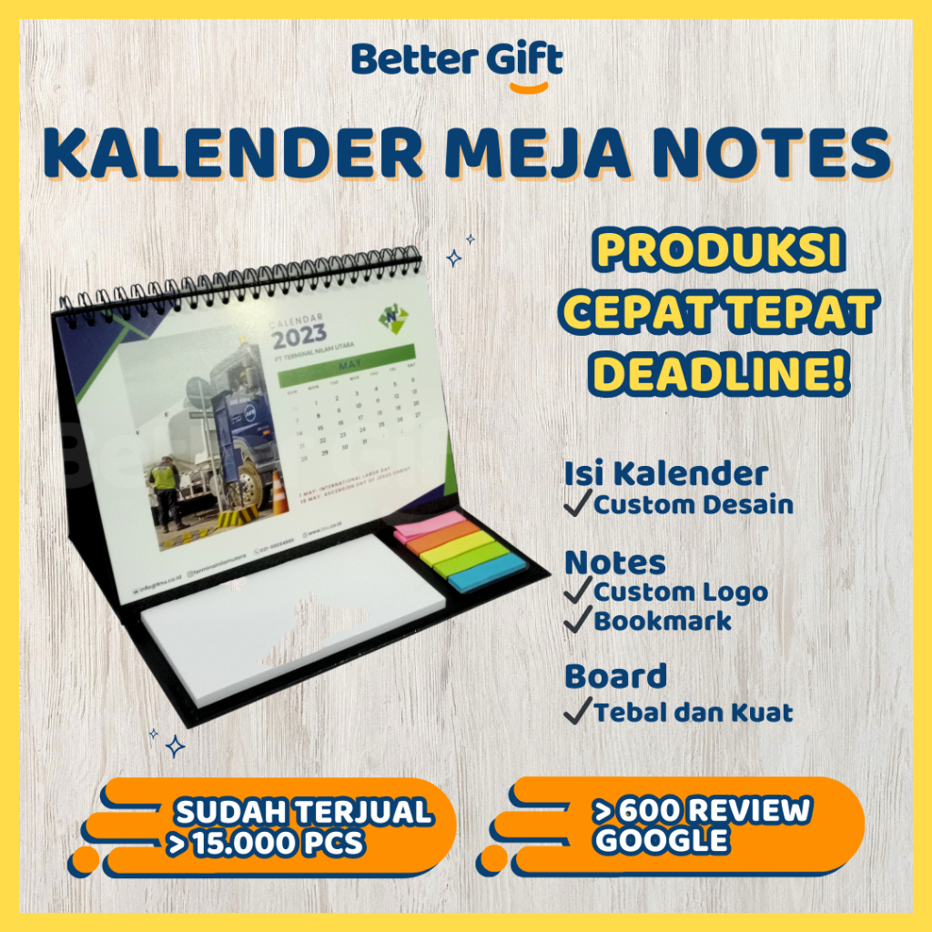 Jual Kalender Meja+Notes dan Sticky Notes Custom BTKMSN 02 - Kalender ... Jual Kalender Meja+Notes dan Sticky Notes Custom BTKMSN 02 - Kalender ...