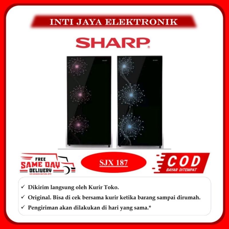 Jual KULKAS 1 PINTU SHARP SJX 187 MG GARANSI RESMI SJX187 MG SJX 187MG SJX187MG | Shopee Indonesia