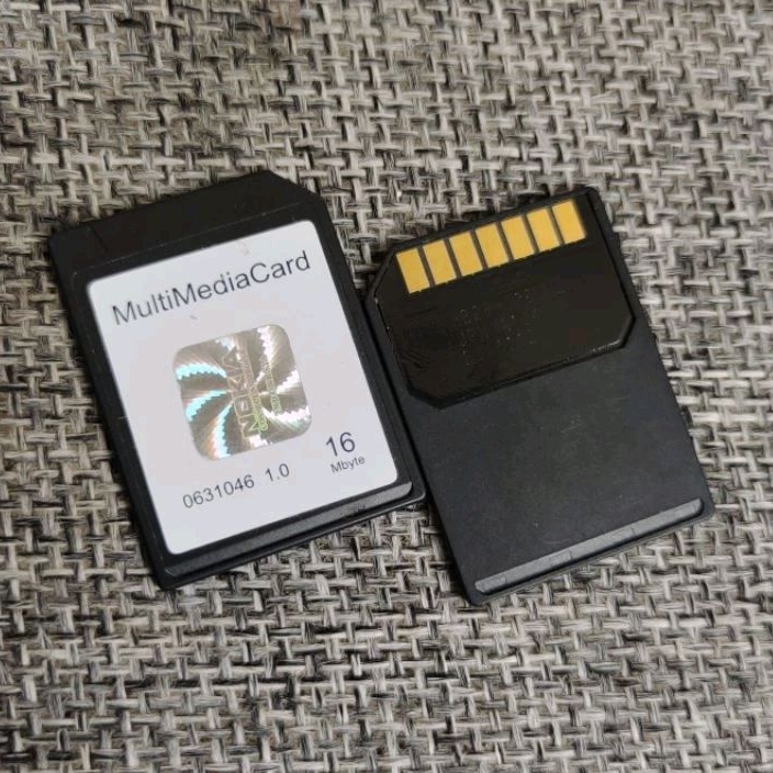 Jual Memory Multimedia Card 16MB Original Nokia MMC Card 7 Pin | Shopee ...