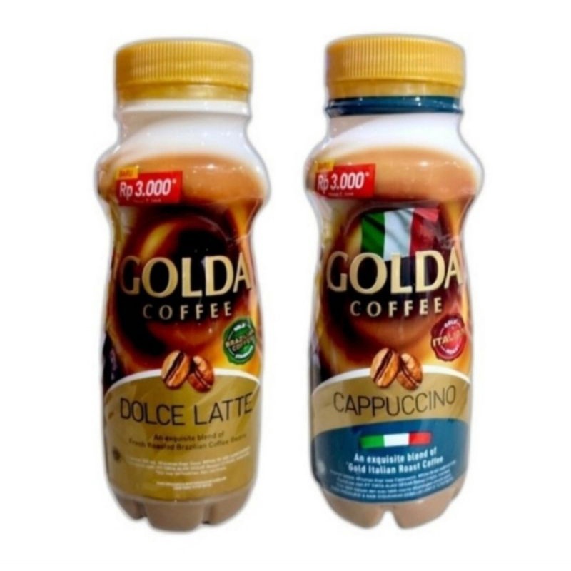 Jual NG Golda coffee kemasan Botol 12 x 200mL ( pak ) | Shopee Indonesia