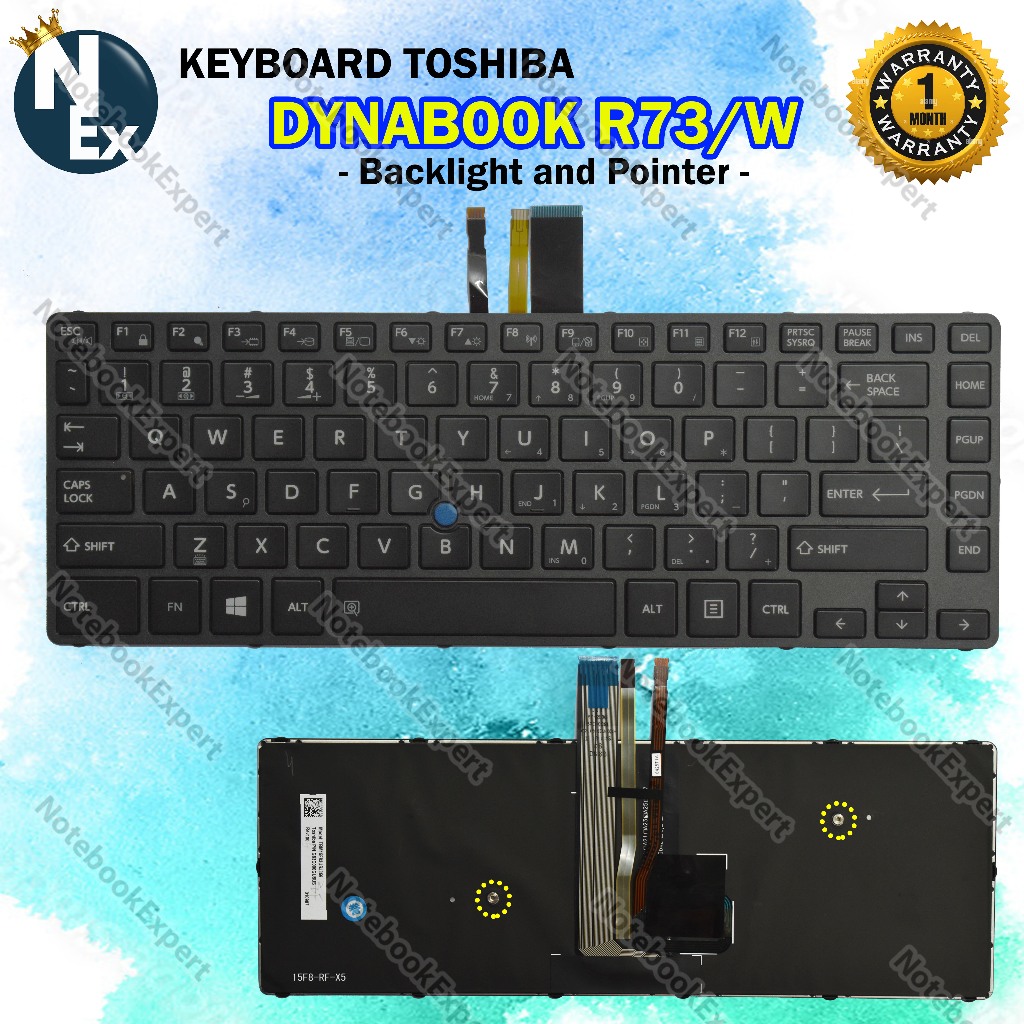 Jual Keyboard Toshiba Dynabook R73/A R73/B R73/D R73/T R73/U R73/W ...