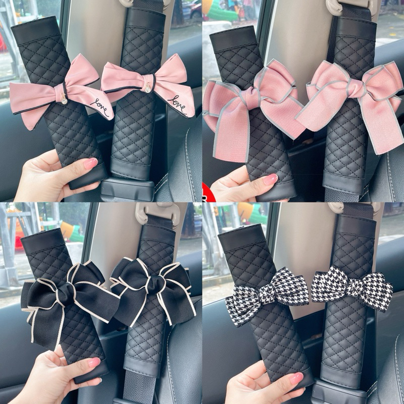 Jual (2pcs)sarung tali sabuk pengaman mobil/ safety seat belt cover 2 ...