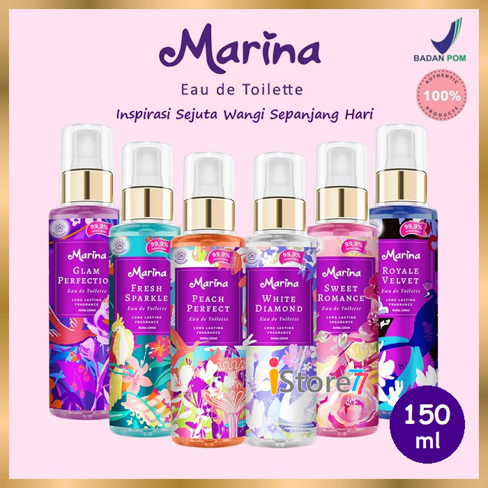 Jual Marina Parfum Eau de Toilette ( EDT ) 150ml All Varian | Shopee ...