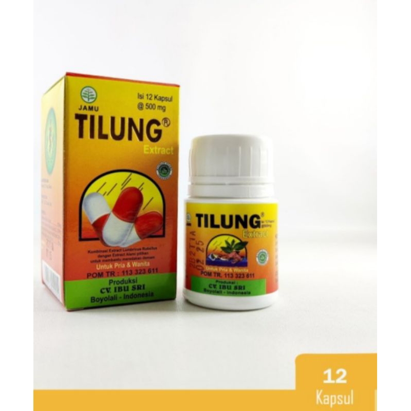 Jual Tilung/Cacing Kapsul/Obat Tifus/ Penurun Panas/Demam | Shopee ...
