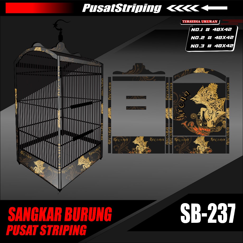 Jual Sticker Decal Kandang Ebod Kotak / Decal Sangkar Burung Kotak ... Jual Sticker Decal Kandang Ebod Kotak / Decal Sangkar Burung Kotak ...