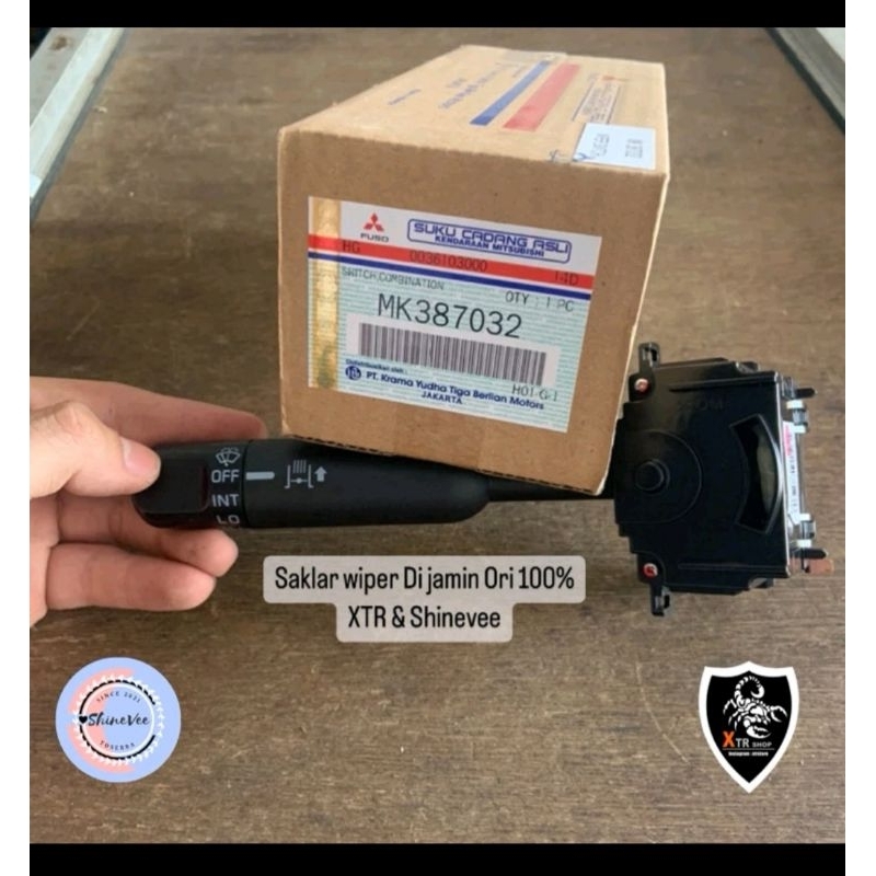 Jual Saklar Wiper / Saklar Brik PS Canter / Wiper Switch / Saklar Wiper ...