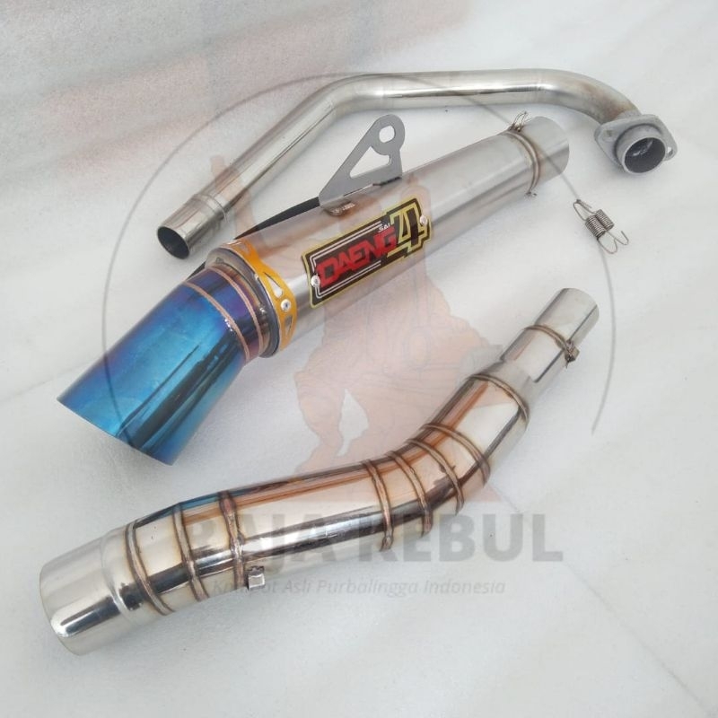 Jual Open specs Daeng Sai4 exhaust pipe for tmx 125 155 skygo pinoy ...