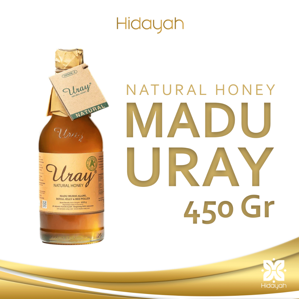 Jual Madu Uray 450gr Natural Honey Grade A/ Madu Uray Organik | Shopee ...