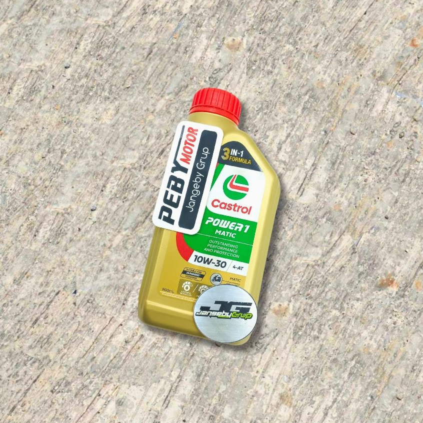 Jual Oli CASTROL Power 1 Matic 10W-30 AT Matic 0.8ml ORIGINAL | Shopee ...