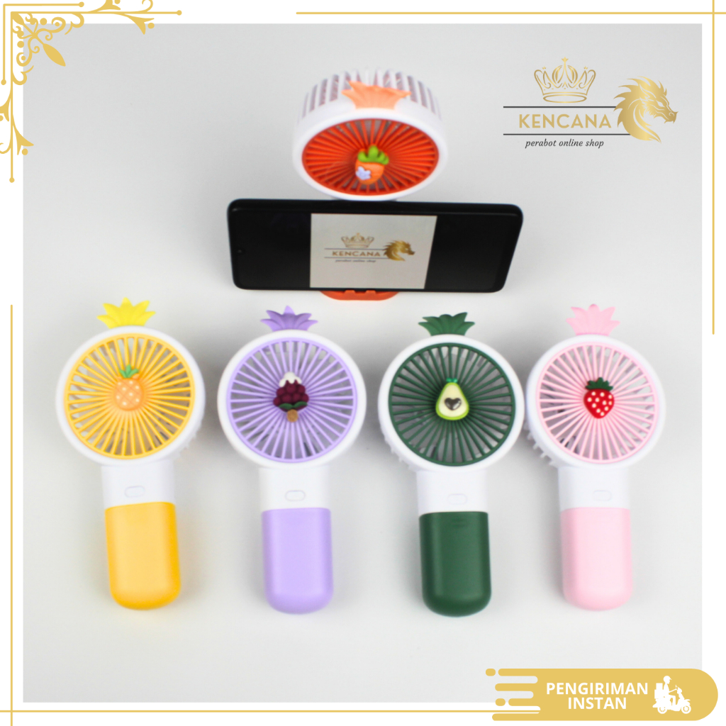Jual KIPAS MINI GENGGAM PORTABLE MODEL BUAH / KIPAS ANGIN / KIPAS ...