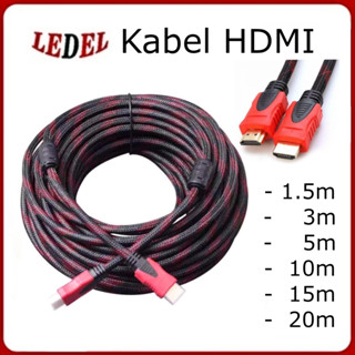 Jual Kabel Hdmi to Hdmi 1.5m / 3m/ 5m / 10m V1.4 Laptop Ke Tv Ke Dvr Cctv Ke Monitor Komputer ...
