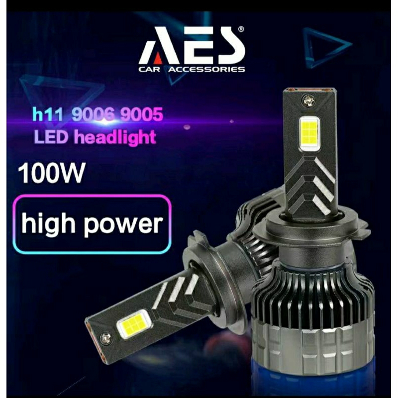 Jual Turbo LED P5 headlight lampu utama HB3 HB4 H7 H11, 100watt high ...