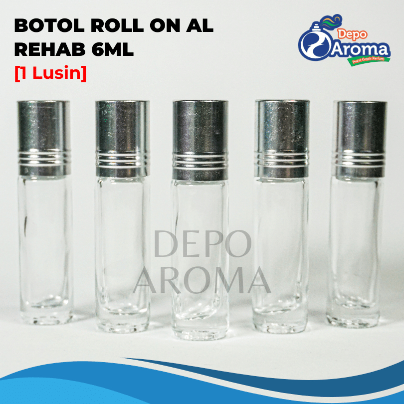 Jual Botol Parfum Roll Arehab Silver 6 ml (1 Lusin) | Shopee Indonesia