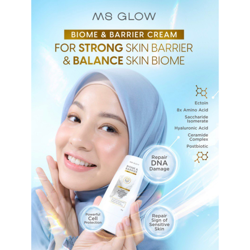 Jual MS GLOW BIOME & BARRIER CREAM ORIGINAL/MS GLOW BIOME/MS GLOW BIOME ...