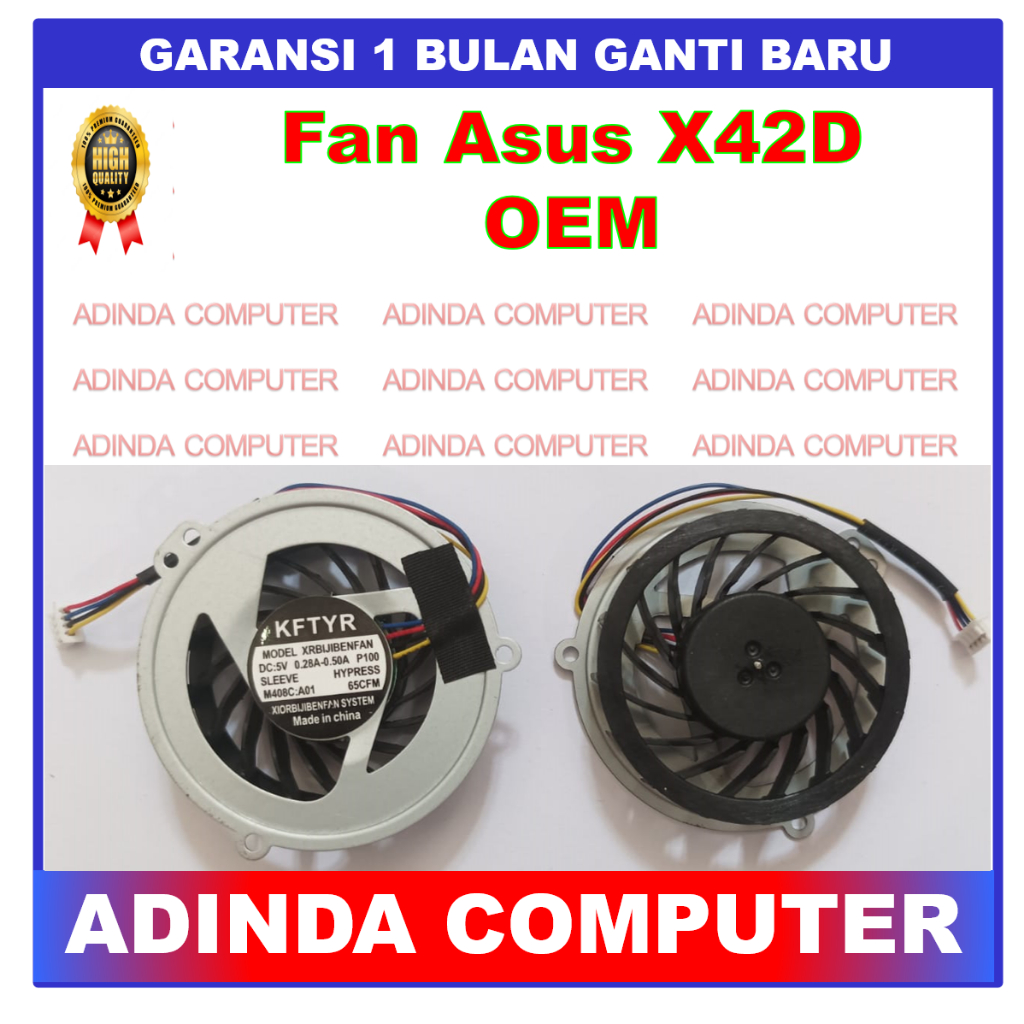 Jual Kipas Cooling Fan ASUS K42D K42DE K42DR K42N X42D X42J OEM | Shopee Indonesia