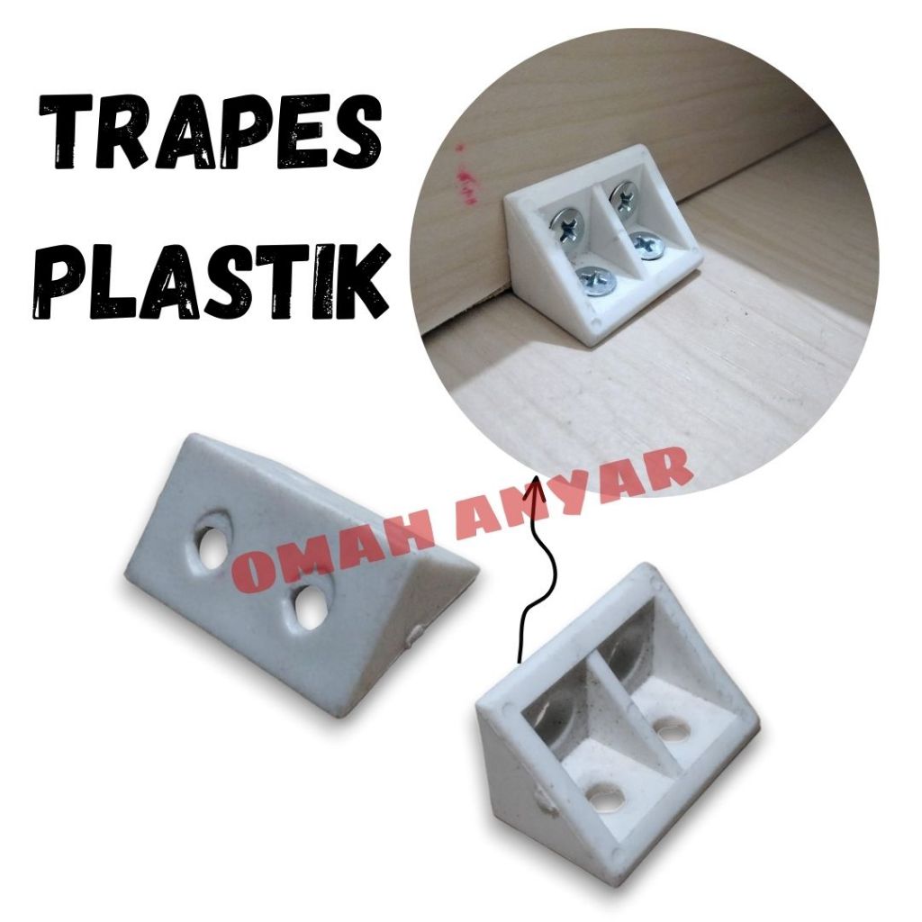 Jual Ambalan Trapes Plastik Joint Double Lemari | Shopee Indonesia