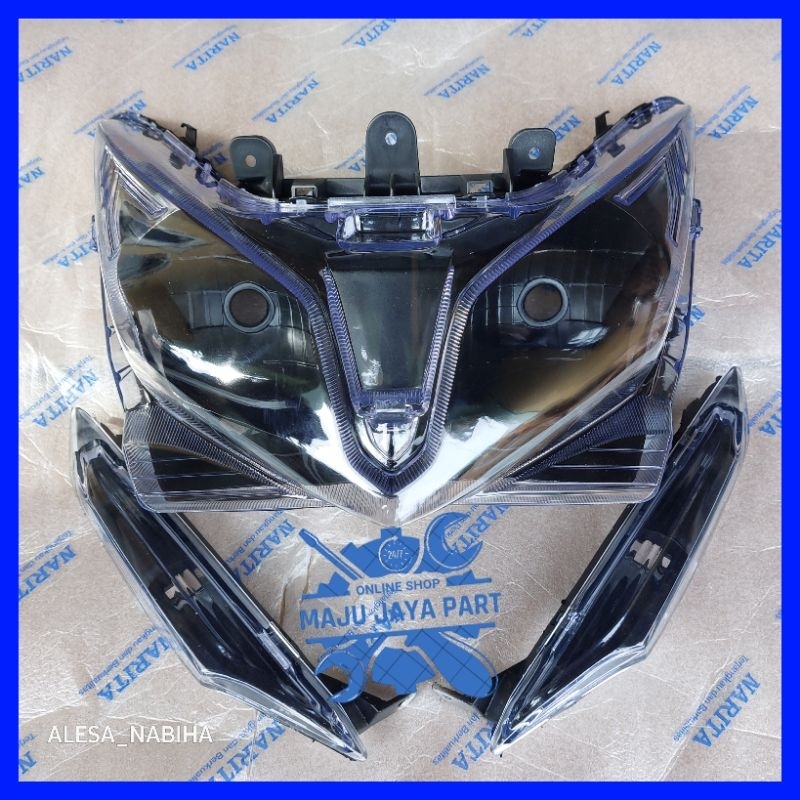 Jual REFLEKTOR LAMPU DEPAN PLUS SEIN VARIO TECHNO 125 FI OLD 2013 2016 ...