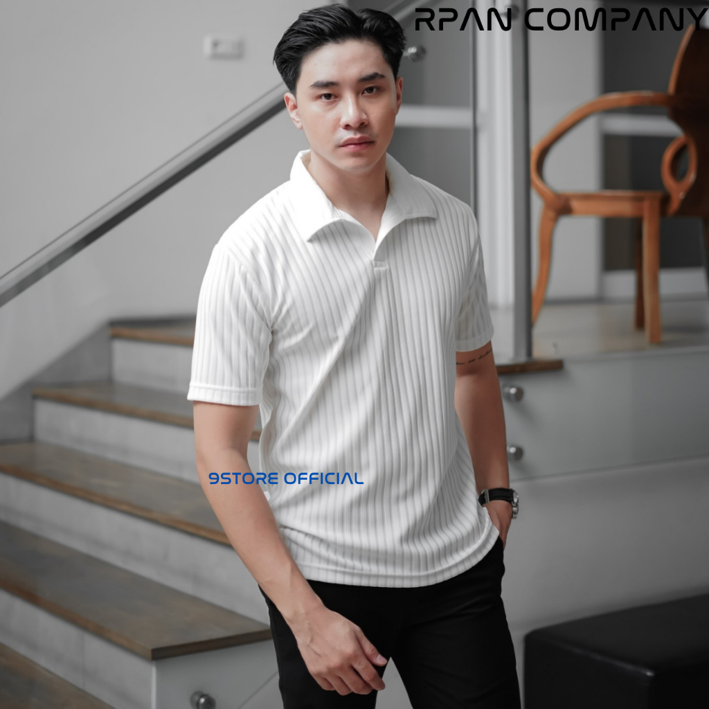 Jual Polo Shirt Pria Cutting Slim Fit / Polo Shirt Knit PUTIH / Kaos ...