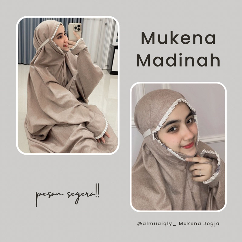 Jual ALMUAIQLY - MUKENA KATUN MADINA | MUKENA SANTRI | MUKENA MOTIF ...