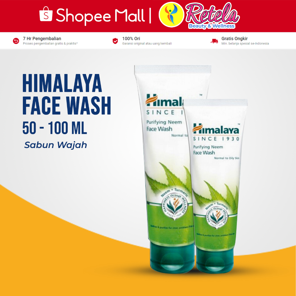 Jual Himalaya Purifying Neem Face Wash / Facial Wash / Sabun Wajah ...