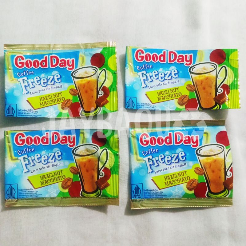 Jual Bungkus Good Day Hazelnut Bersih 25 pcs | Shopee Indonesia