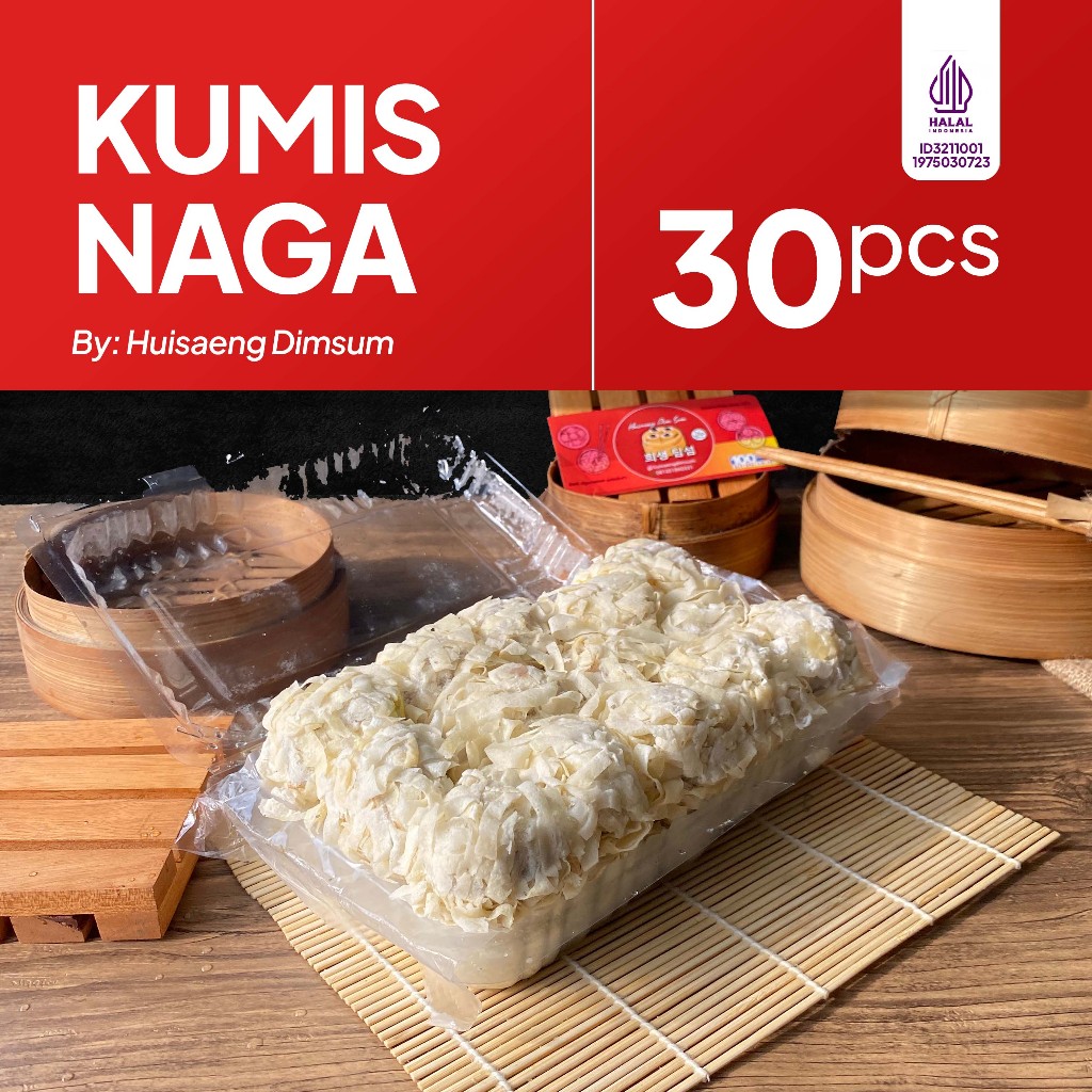 Jual Dimsum Rambutan / Kumis Naga Premium isi 30 pcs dengan Saus di ...