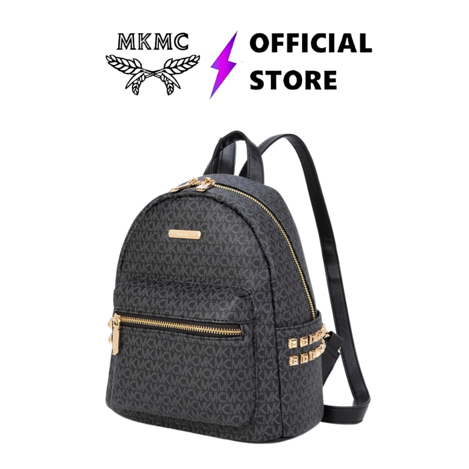 Jual MKMC Tas Ransel Wanita Mini Backpack Fashion Tas Punggung ziper ...