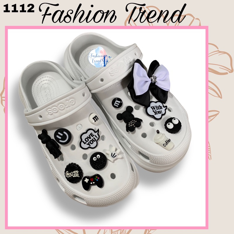 Jual Jibbitz crocs hiasan sendal sepatu dan tas wanita edisi oreo dan ...