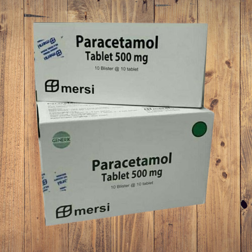 Jual (MERSI) PARACETAMOL 500MG MERSI TABLET PER BOX | Shopee Indonesia
