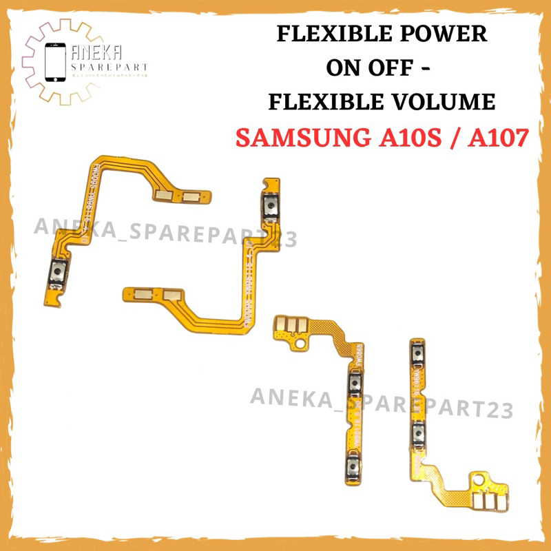 Jual Fleksible flexible Tombol power on off volume Samsung A10S / A107 | Shopee Indonesia