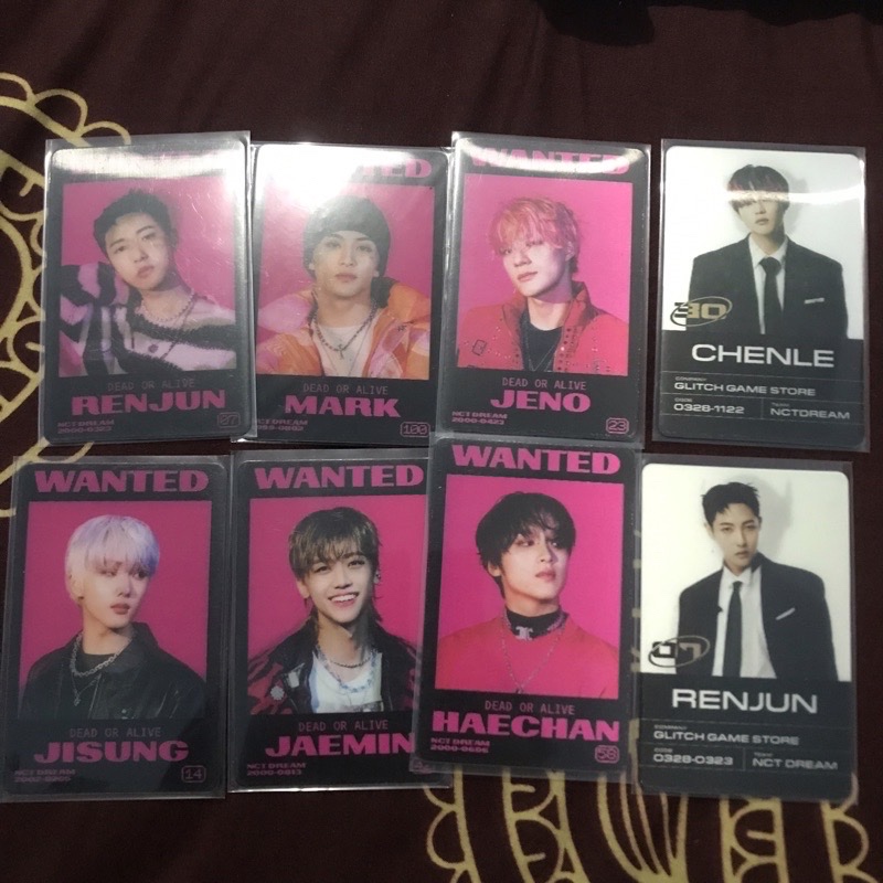 Jual OFFICIAL PC PHOTOCARD LENTI GLITCH MODE GLIMO SCRATCH NCT NCTDREAM MARK RENJUN JENO JISUNG ...