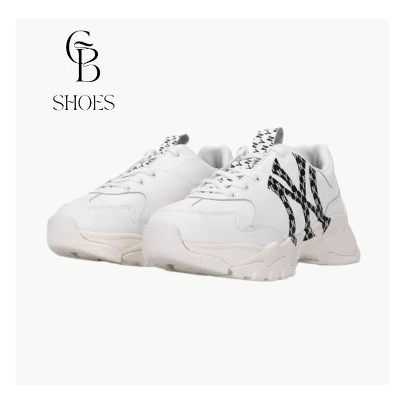 Jual Sepatu MLB BigBall Chunky Monogram LT NY Yankess Free PaperBag dan ...