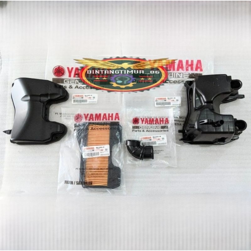 Jual KOMPONEN BOX FILTER UDARA SET VEGA ZR RR JUPITER ROBOT SALIB ...