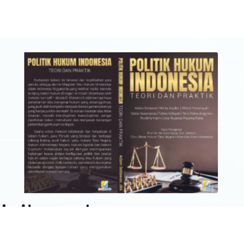 Jual POLITIK HUKUM INDONESIA Teori Dan Praktik | Shopee Indonesia