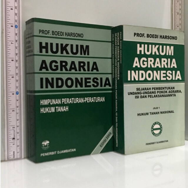 Jual HUKUM AGRARIA INDONESIA HIMPUNAN PERATURAN PERATURAN HUKUM TANAH ...