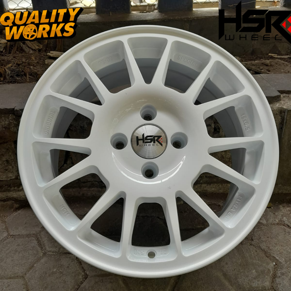 Jual velg mobil ayla ring 15 warna putih pelek HSR FE02 R15 pcd 4x100 - brio yaris | Toko Velg ...