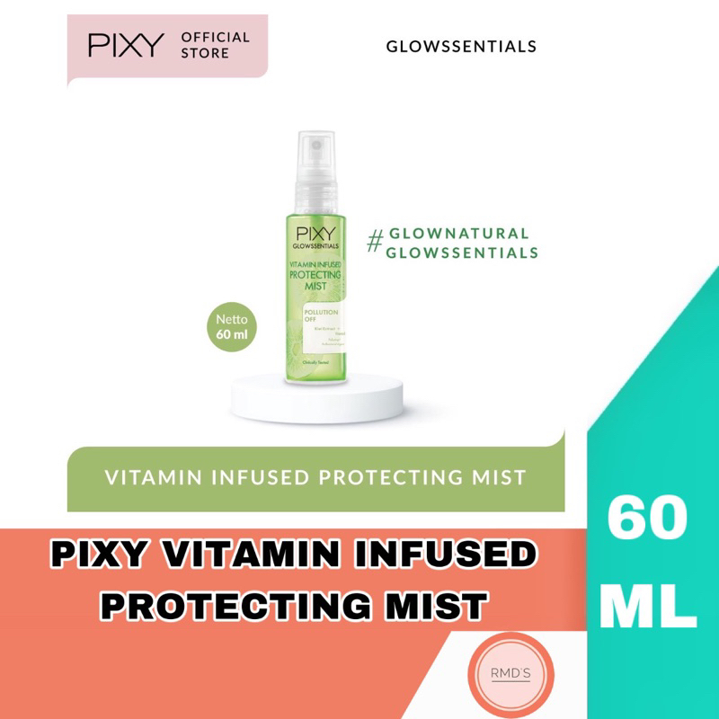 Jual PIXY Glowssentials Vitamin Infused Protecting Mist 60ml | Shopee ...