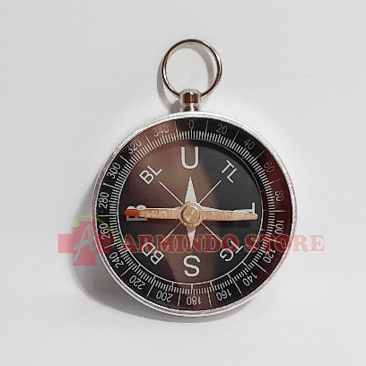 Jual [KODE QRYG0] Kompas Kecil Bulat | Kompas Lensatic | Alat Penunjuk ...