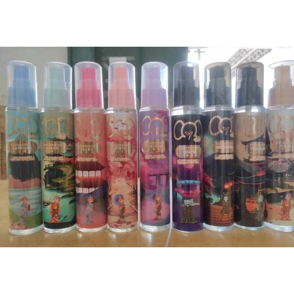 Jual ^ KYRA ^ Yunikon Parfum Hair And Body Mist Fine Fragance Japan ...