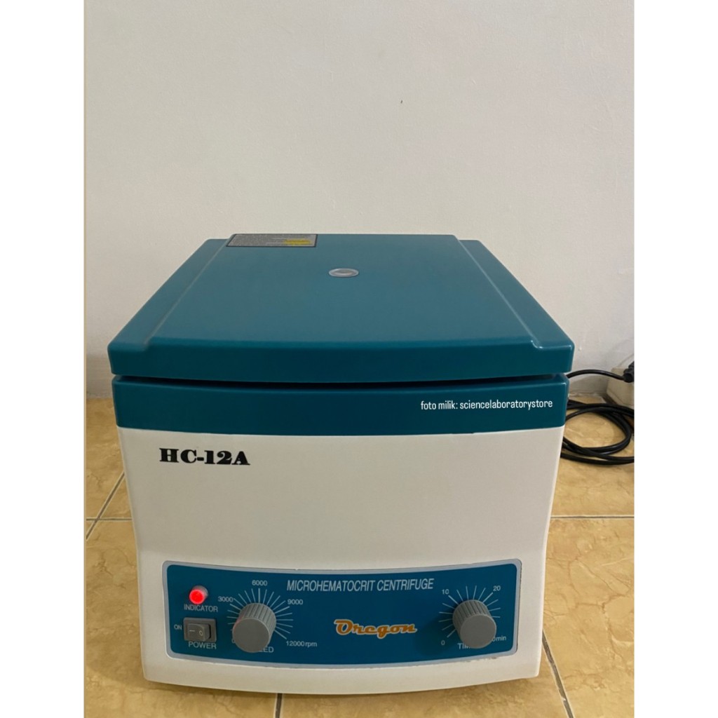 Jual Centrifuge Hematocrit Model HC-12A Microhematocrit 12000 RPM ...