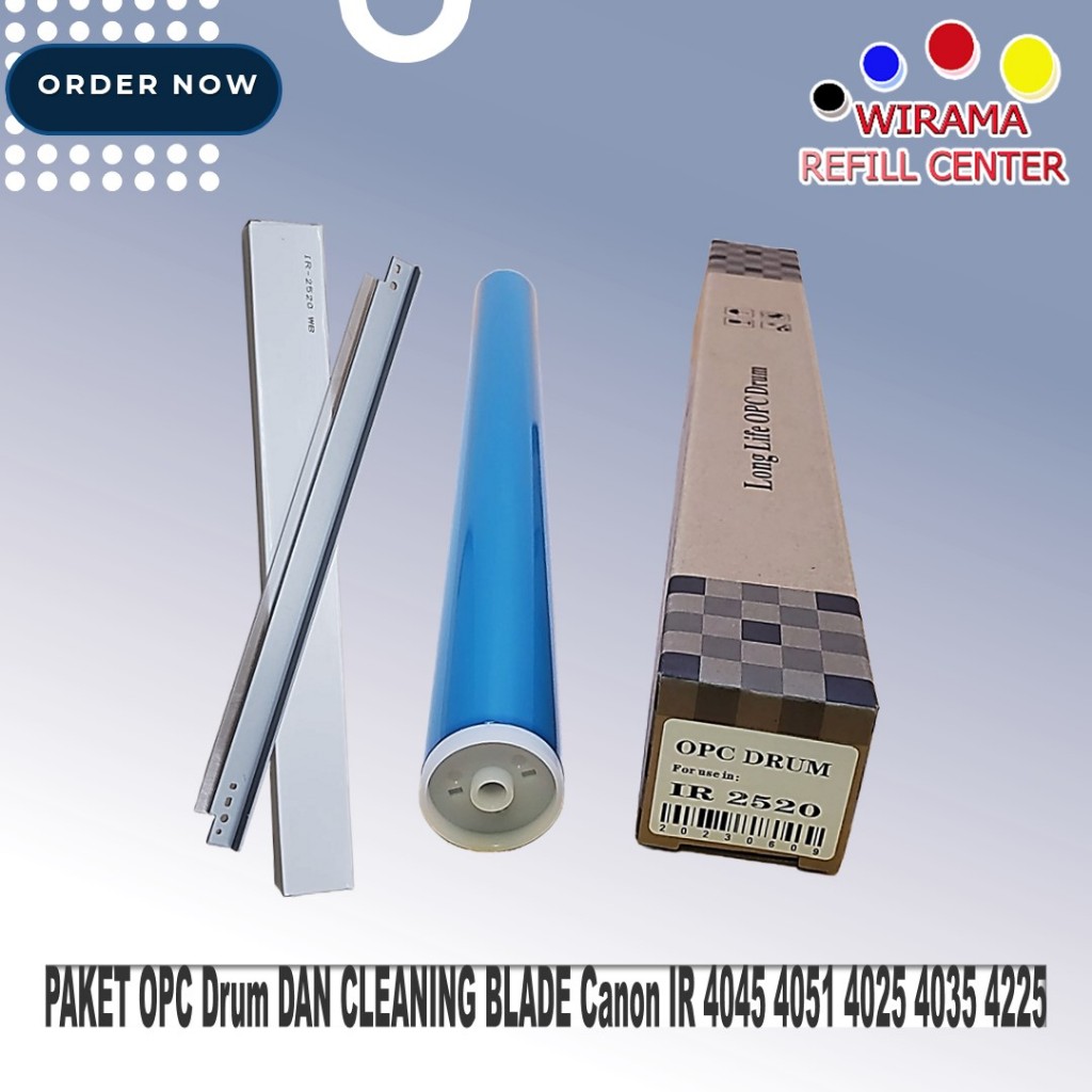 Jual PAKET OPC Drum DAN CLEANING BLADE Canon IR 4045 4051 4025 4035 ...
