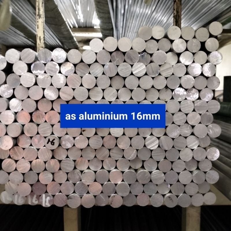 Jual As aluminium diameter 16mm / As alumunium harga utk per 10cm ...