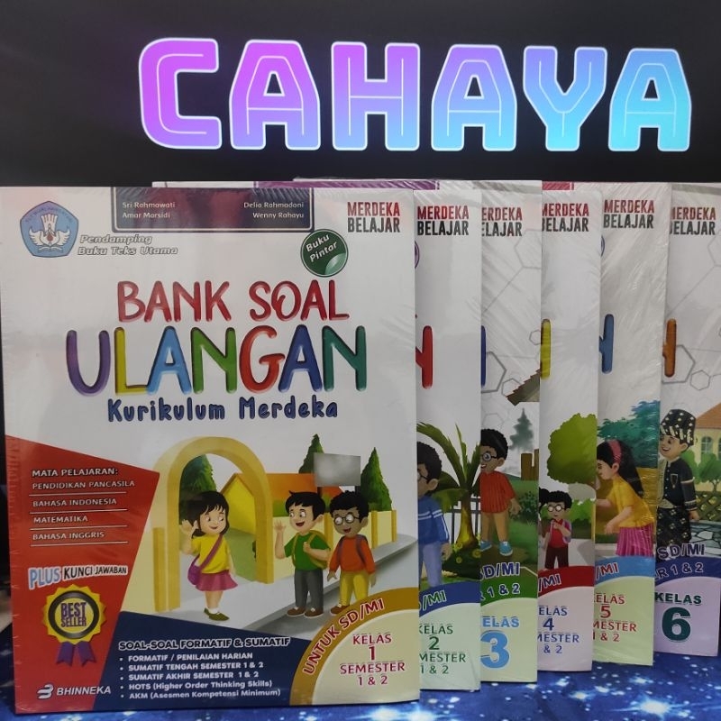 Jual BANK SOAL ULANGAN KURIKULUM MERDEKA KELAS 1 2 3 4 5 6 SD MI BHINEKA BEST SELLER | Shopee ...