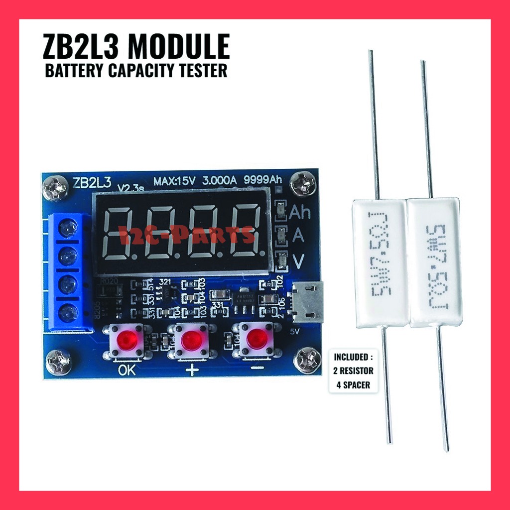 Jual ZB2L3 Module Battery Capacity Tester / Discharge Kapasitas Baterai ...