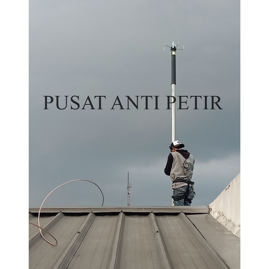 Jual Paket Lengkap Penangkal Petir Kurn R.150 | Shopee Indonesia