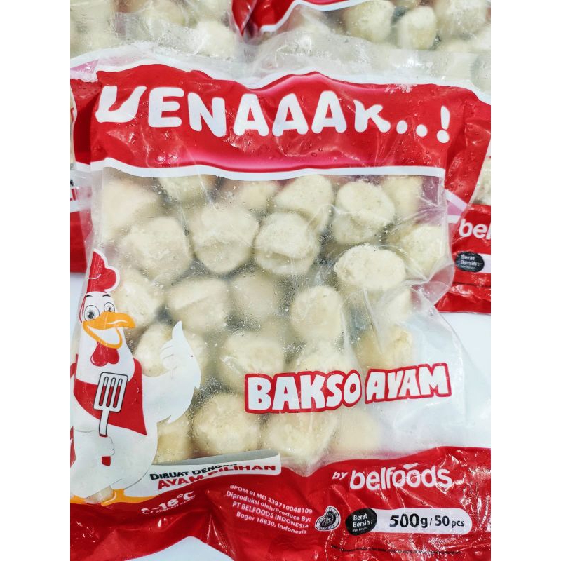 Jual Belfoods Uenak bakso ayam 500g | Shopee Indonesia