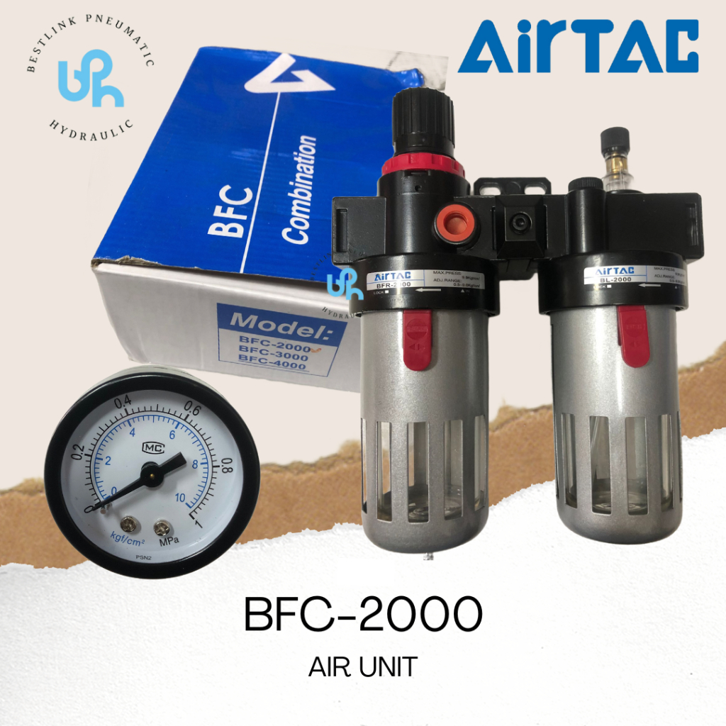 Jual PNEUMATIC AIR UNIT BFC - 2000 AIRTAC / BFC2000 | Shopee Indonesia