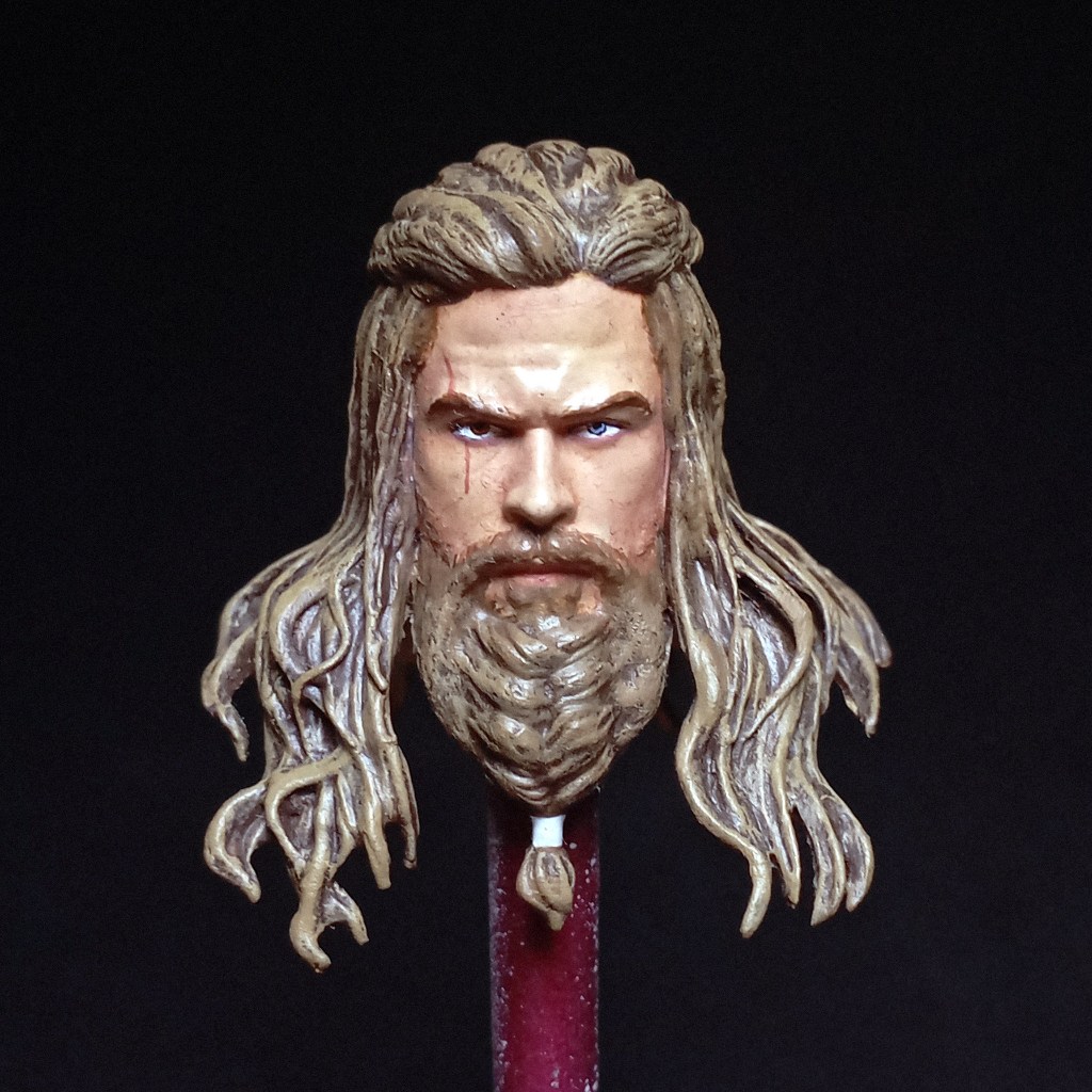 Jual Thor Viking 2.0 Avengers Endgame (Chris Hemsworth) Head Sculpt ...