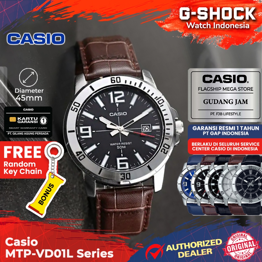 Jual Jam Tangan Casio General MTP-VD01L MTP-VD01 MTPVD01L MTPVD01 ...