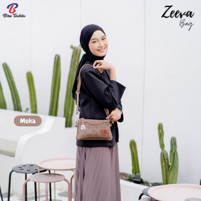 Jual ZEEVA SLINGBAG By Biru Tsabita (BISACOD) | Shopee Indonesia